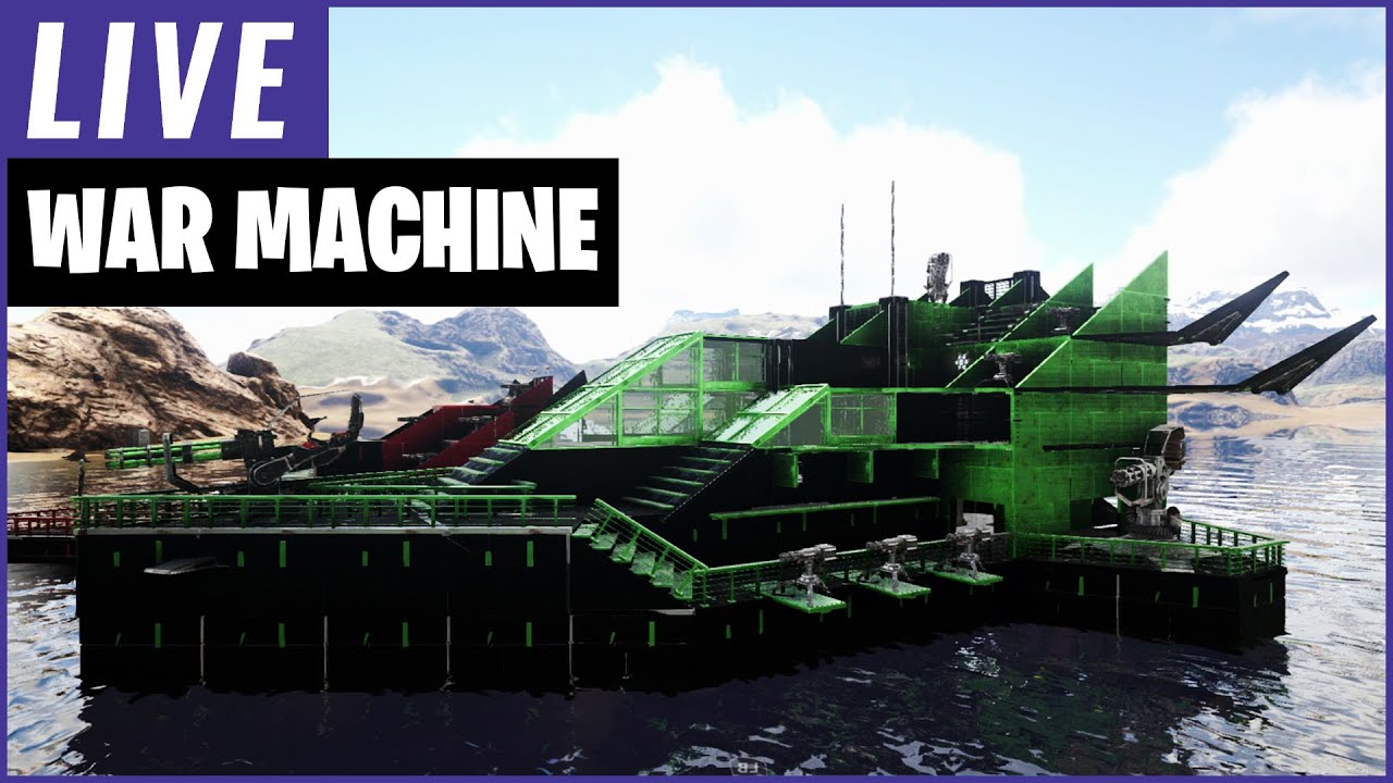 ArK: War Machine (Live Build) - YouTube