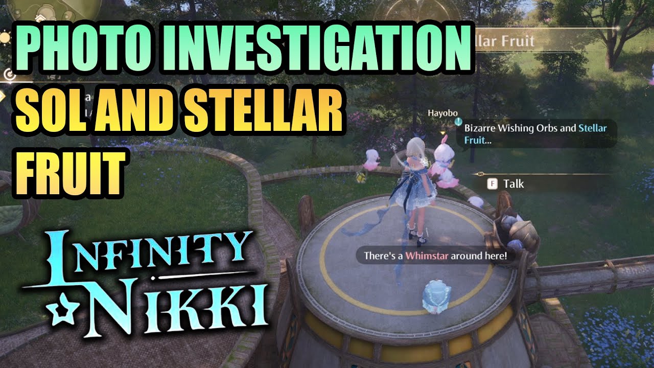 Photo Investigation Sol and Stellar Fruit Random Quest INFINITY NIKKI ...