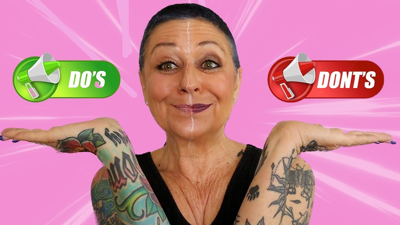Makeup Mistakes To Avoid Glowing Makeup Over 50 Youtube