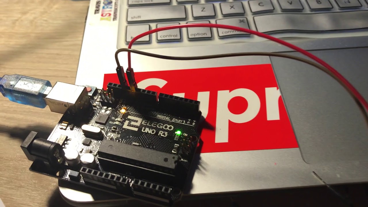 Elegoo Super Starter Kit - Lesson 6 Active Buzzer - YouTube