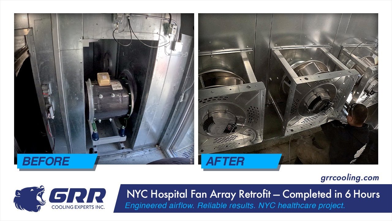 NYC Hospital AHU Retrofit — EC Fan Array Replacement (MSKCC Project ...