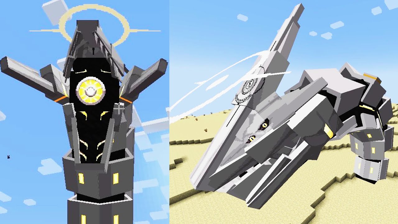 Binah BOSS Blue Archive - Total Assault MOD in Minecraft - YouTube