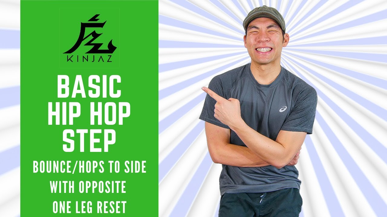 Beginner Hip Hop Dance Class | Basic Step - Side Bounce w/ Opposite 1 ...