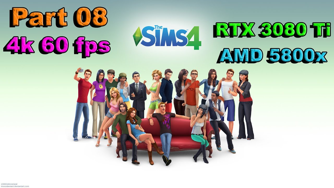 SIMS 4 PC Part 08 | RTX 3080 Ti | 5800X - YouTube