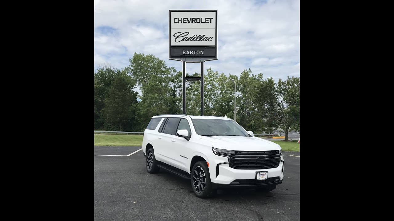 2021 Chevrolet Suburban RST - YouTube