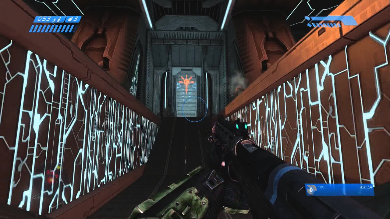 Halo TMCC HD Halo 1 Mission 07 The Library - YouTube