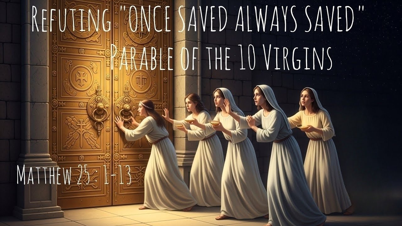 REFUTING "ONCE SAVED ALWAYS SAVED" - The PARABLE of the TEN VIRGINS ...