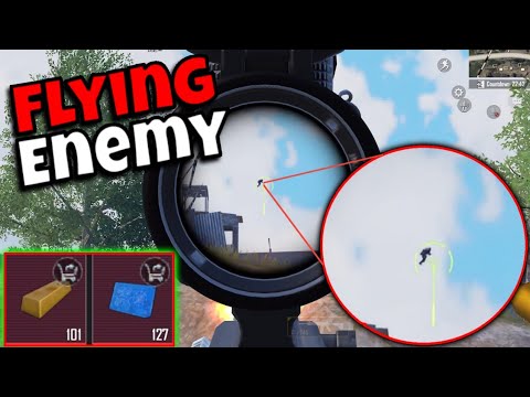 level 6 enemy flying in the Fort-Rozhok ( new Glitch?) Metro Royale chapter-10
