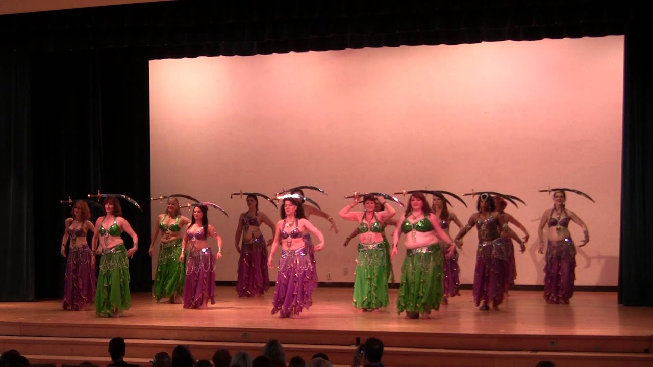 Baharat Sharqi Bahlam Beek Sword Routine ~ May 31, 2014 - YouTube