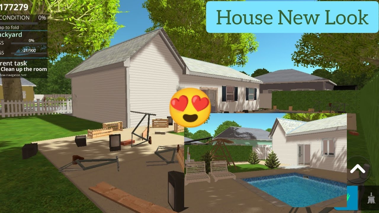 House New Look in house designer game 😍 - YouTube