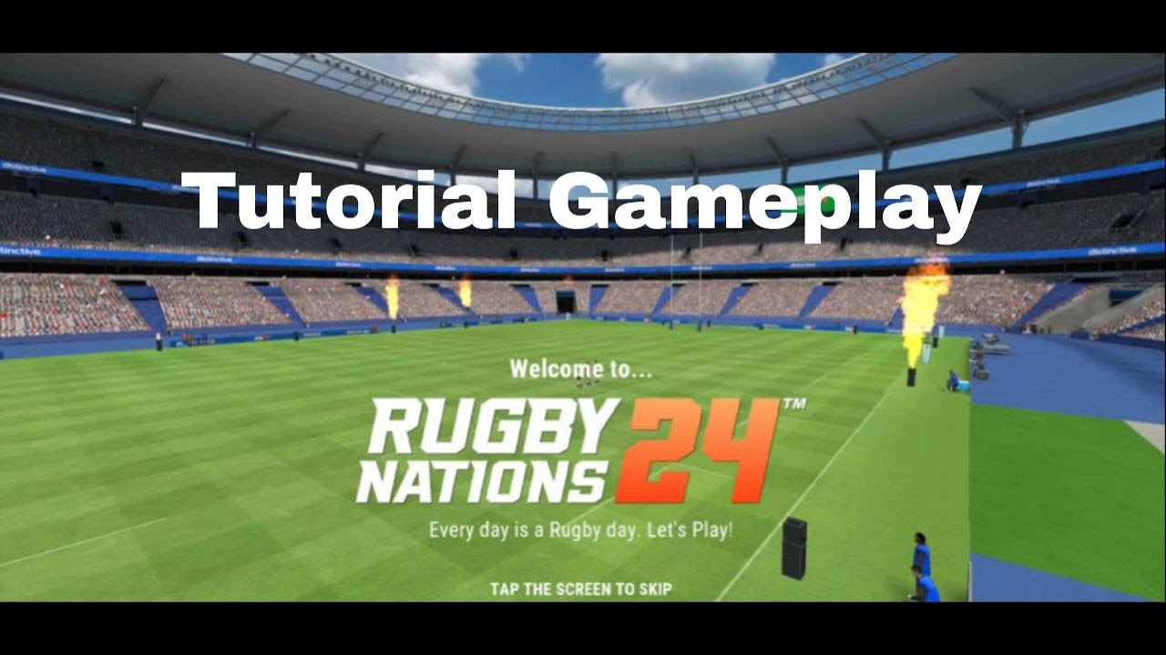 Rugby Nation 24 Tutorial Gameplay - YouTube