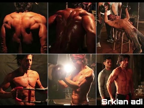 Shahrukh khan( SRK) workout video, || King Khan || || 8 packs ||- HD