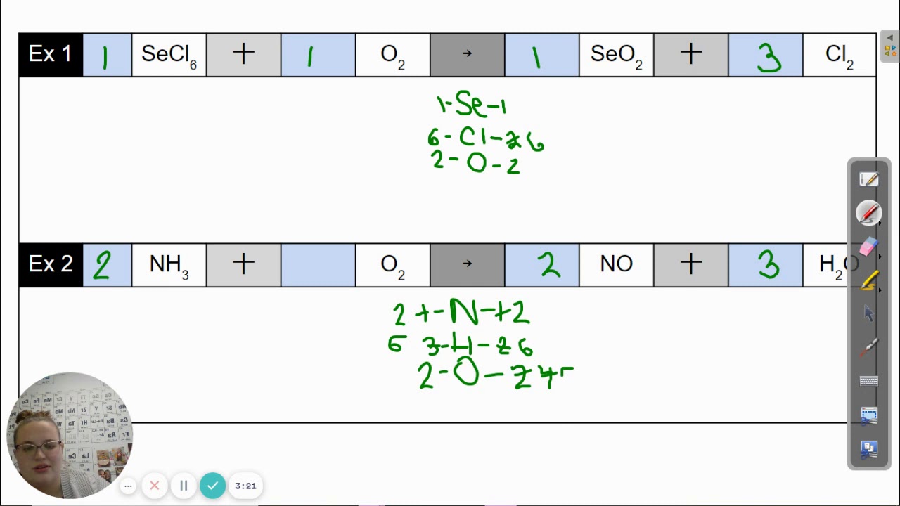 Balancing Equations Practice #1 Examples - YouTube