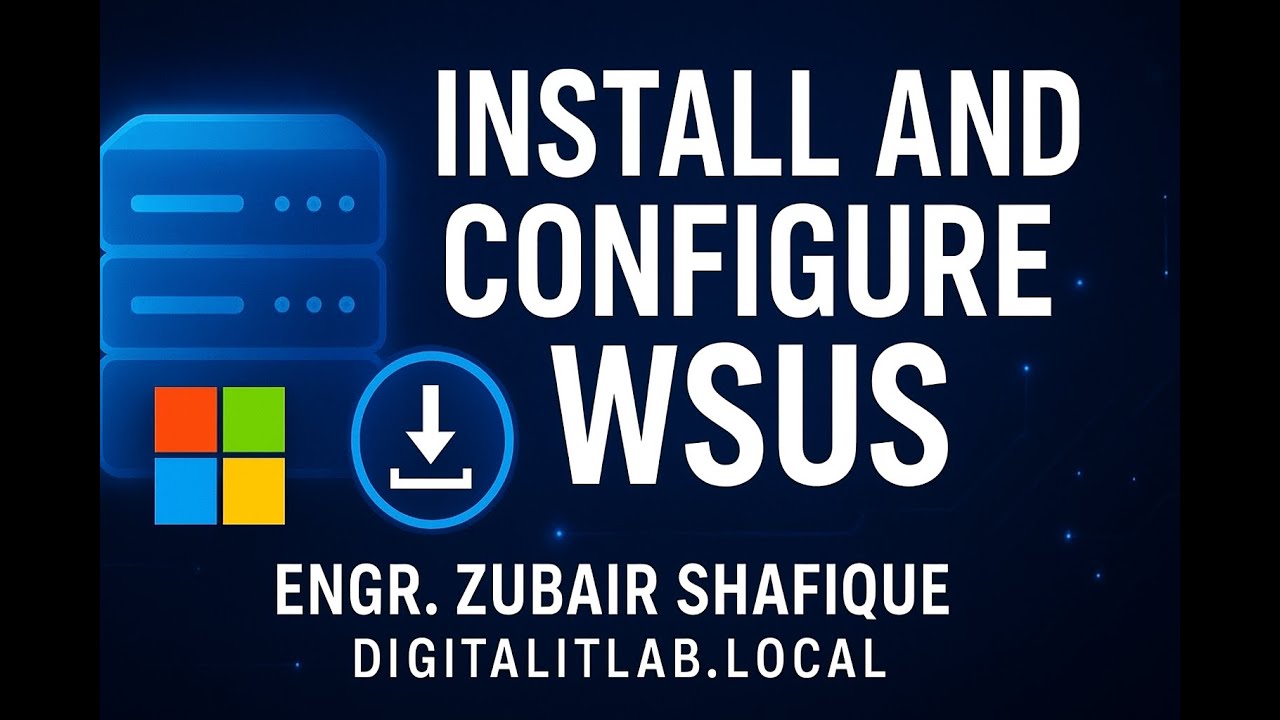 How to Install and Configure WSUS on Windows Server | Step by Step WSUS Tutorial - YouTube