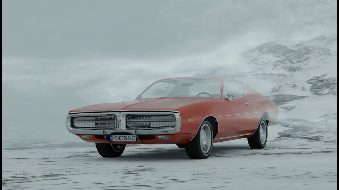 Dodge Charger 1972 Animation (Made In Blender) - YouTube