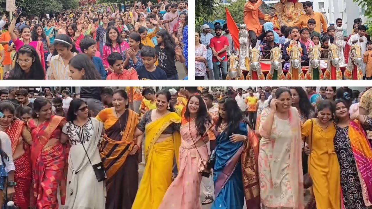 Ganesh Visarjan 2024 | Megapolis Sparklet Hinjewadi Pune # ...