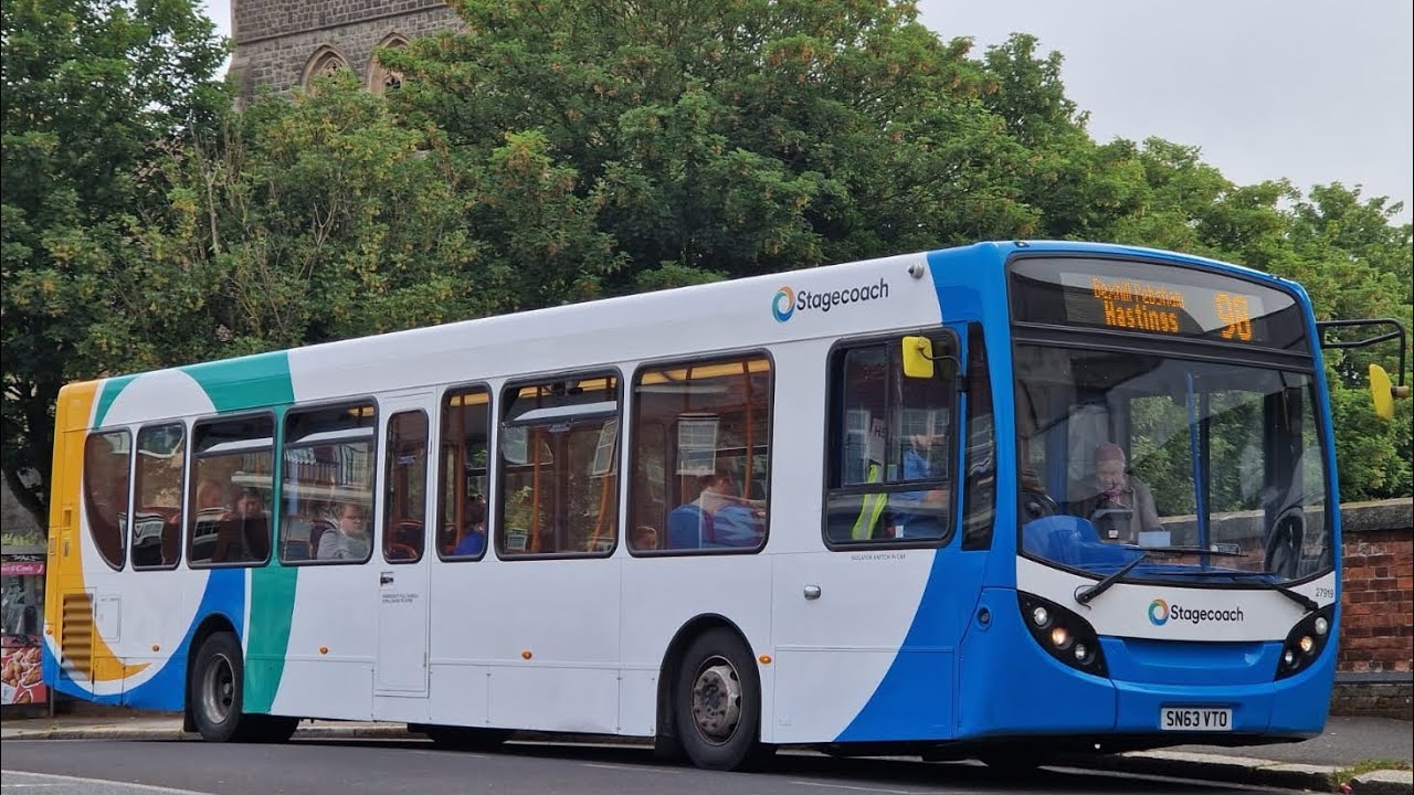 Onboard Stagecoach Bus 27919 - YouTube
