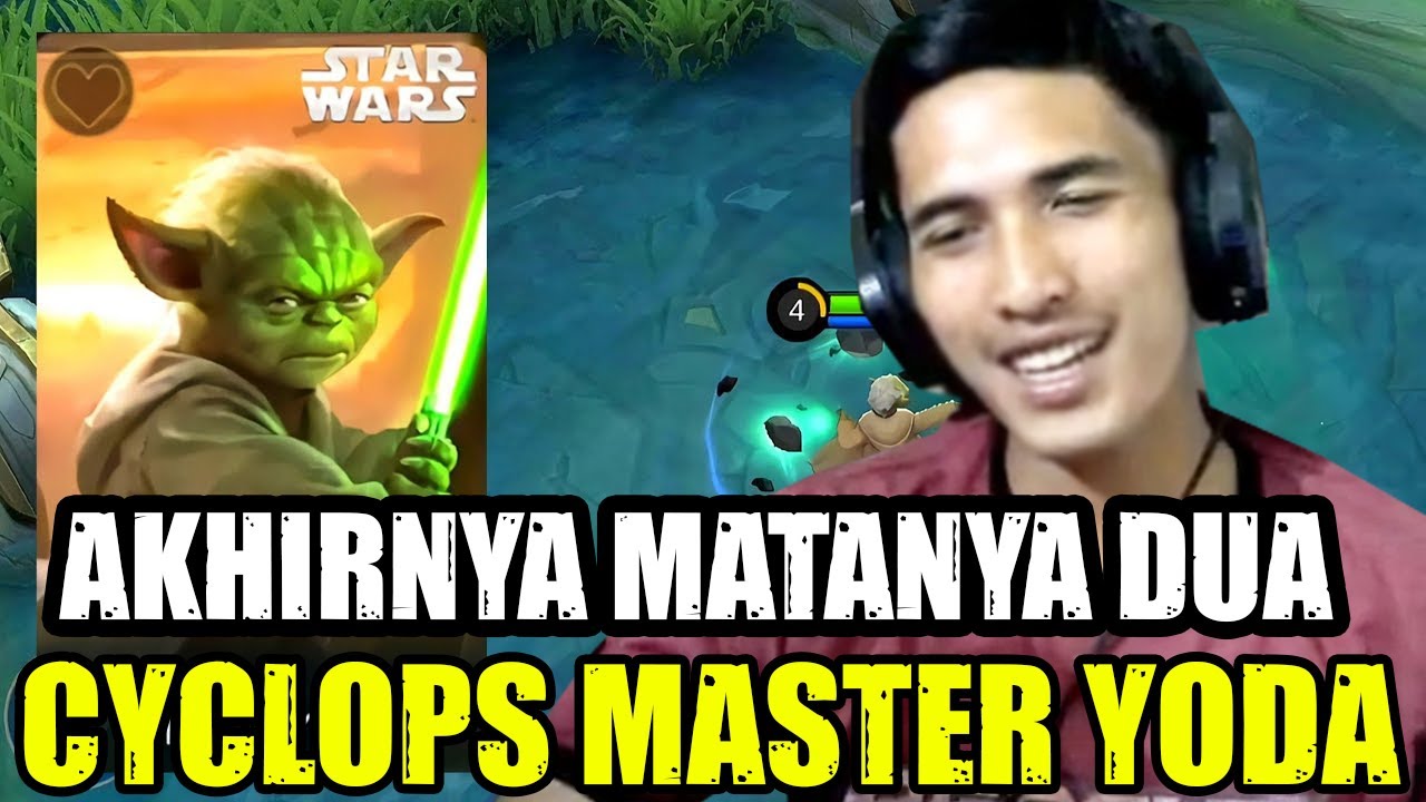AKHIRNYA CYCLOPS PUNYA MATA 2 - SKIN CYCLOPS MASTER YODA - YouTube
