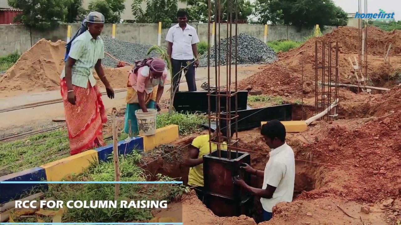 Step by step guide for Home Construction in Time lapse | Roadmap to ...