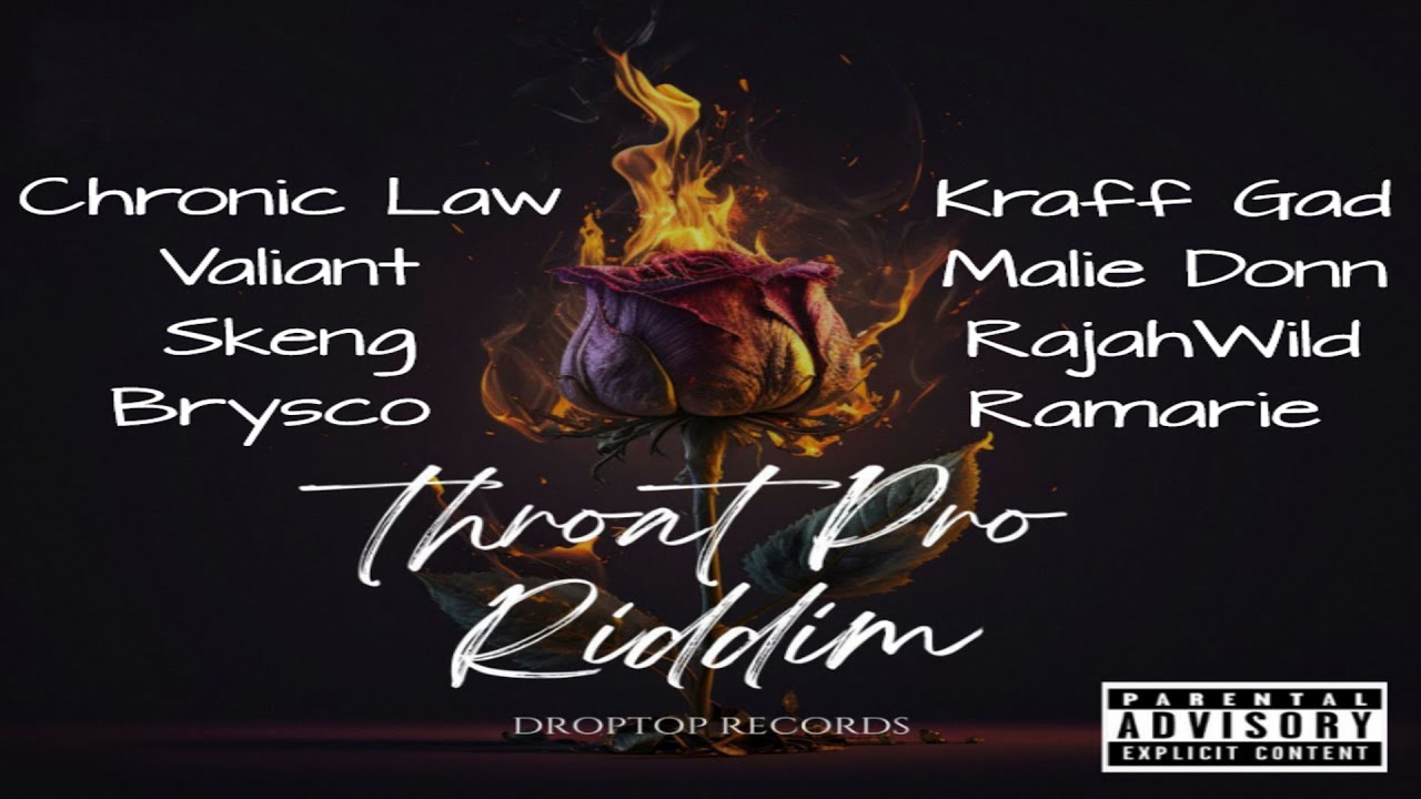Throat Pro Riddim {Mix} Droptop Records / Chronic Law, Valiant, Skeng ...