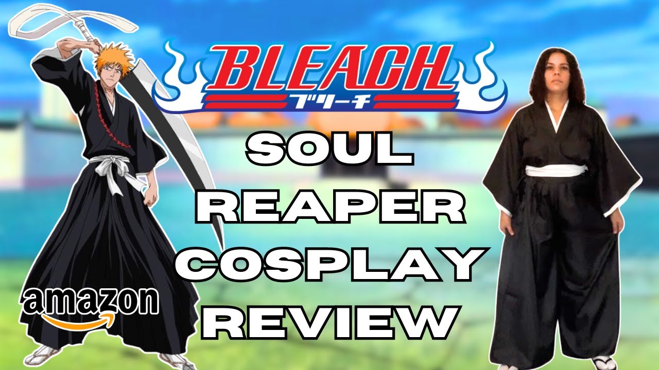 Amazon BLEACH Cosplay Review: Is the Soul Reaper Costume Worth It? - YouTube