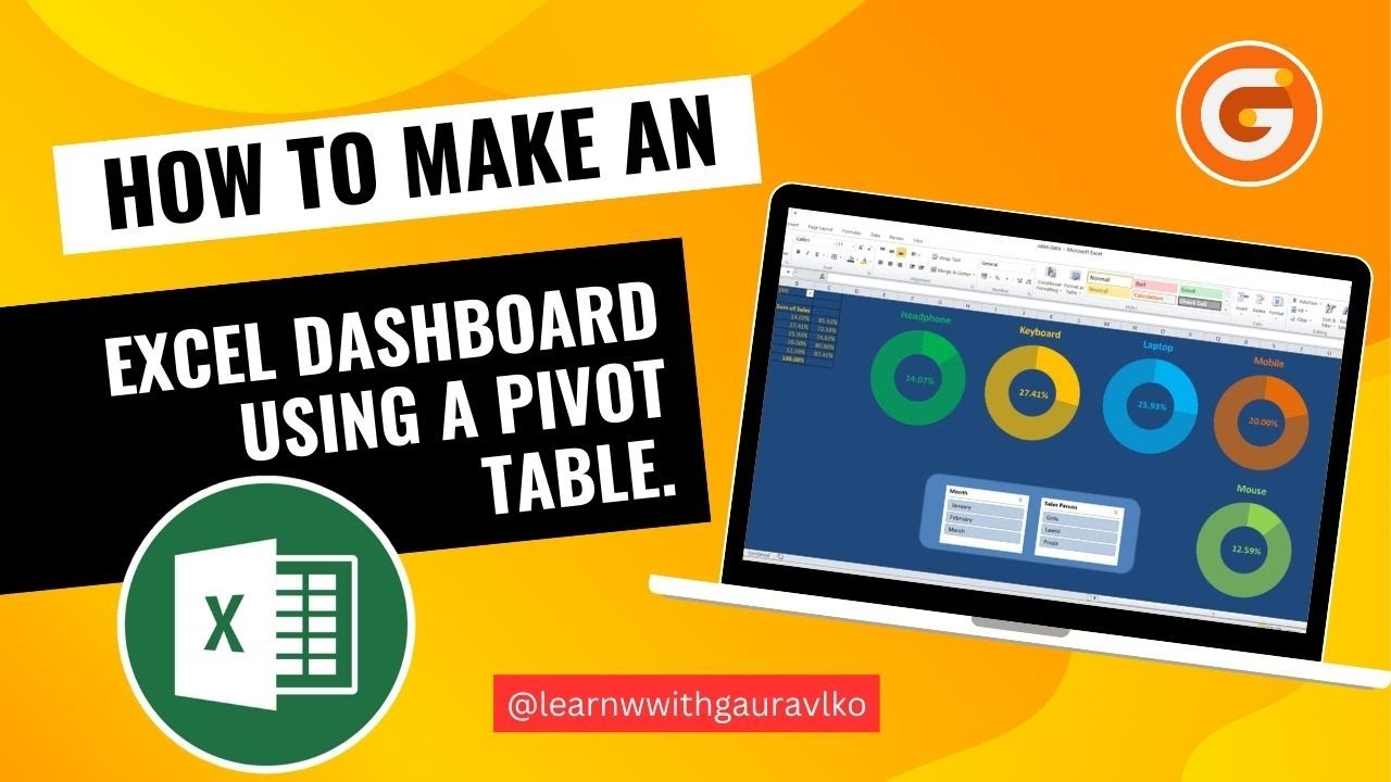 How To Make Excel Dashboard Using Pivot Table Excel Dashboard Hindi Dashboard Excel