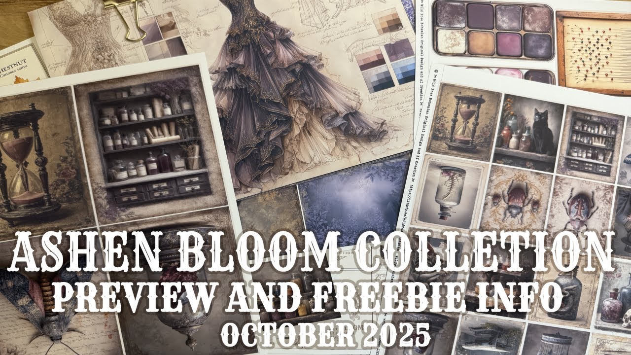 October 2025 Freebies Ashen Bloom Collection, Whats new! Coming Next? - YouTube