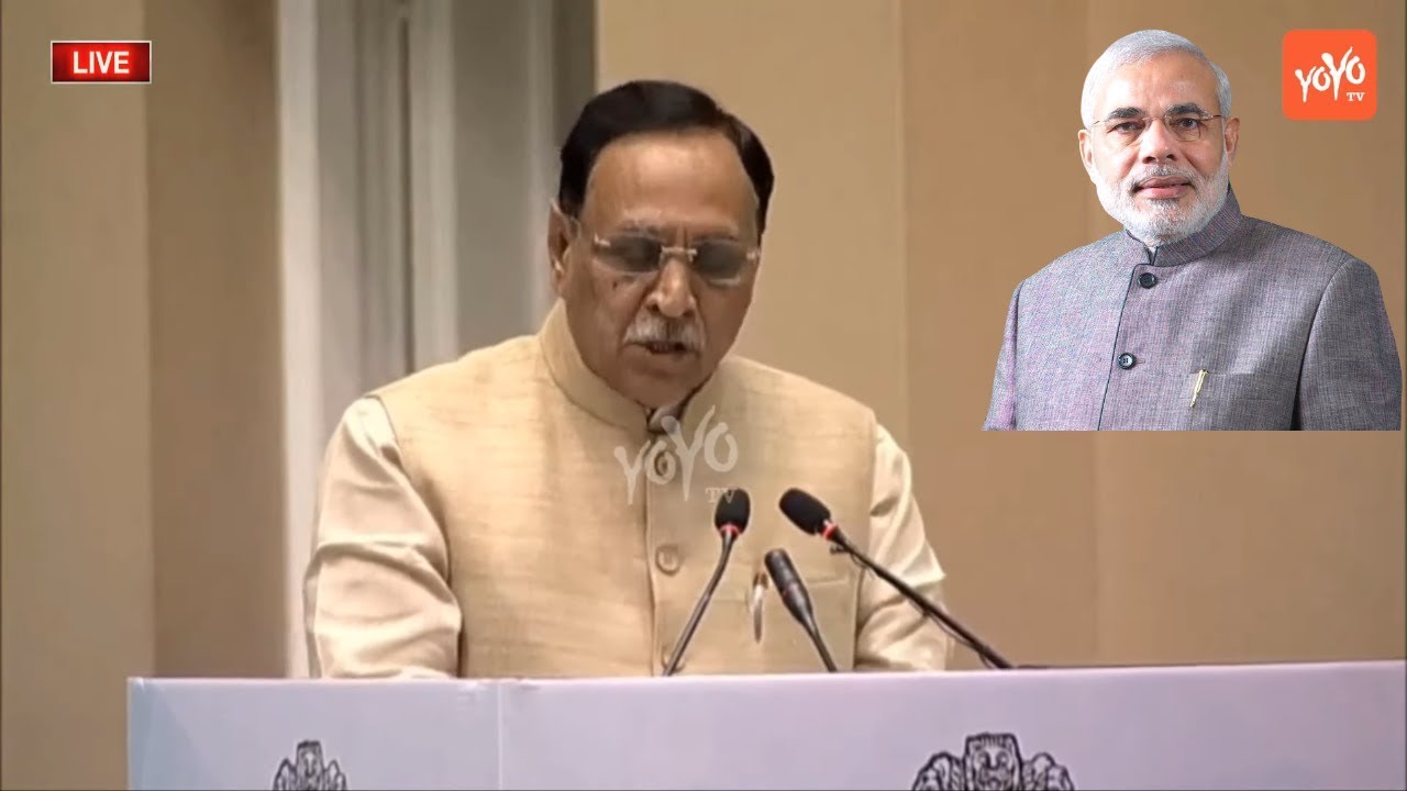 Gujarat CM Vijay Rupani Wonderful Speech On BJP PM Modi Govt | It's ...