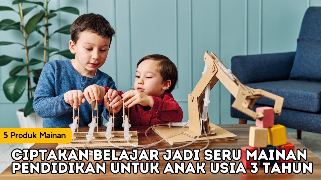 5 Produk Mainan Edukasi Pendidikan Anak Usia 3 Tahun - YouTube