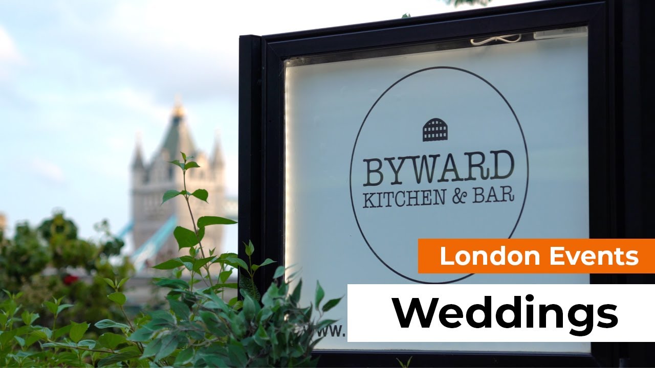 Wedding Promo - London Events at Byward Kitchen & Bar - YouTube
