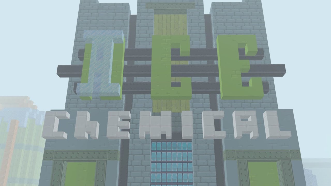 Minecraft Batman DLC - Mr Freeze Bossfight at Ace Chemical - YouTube