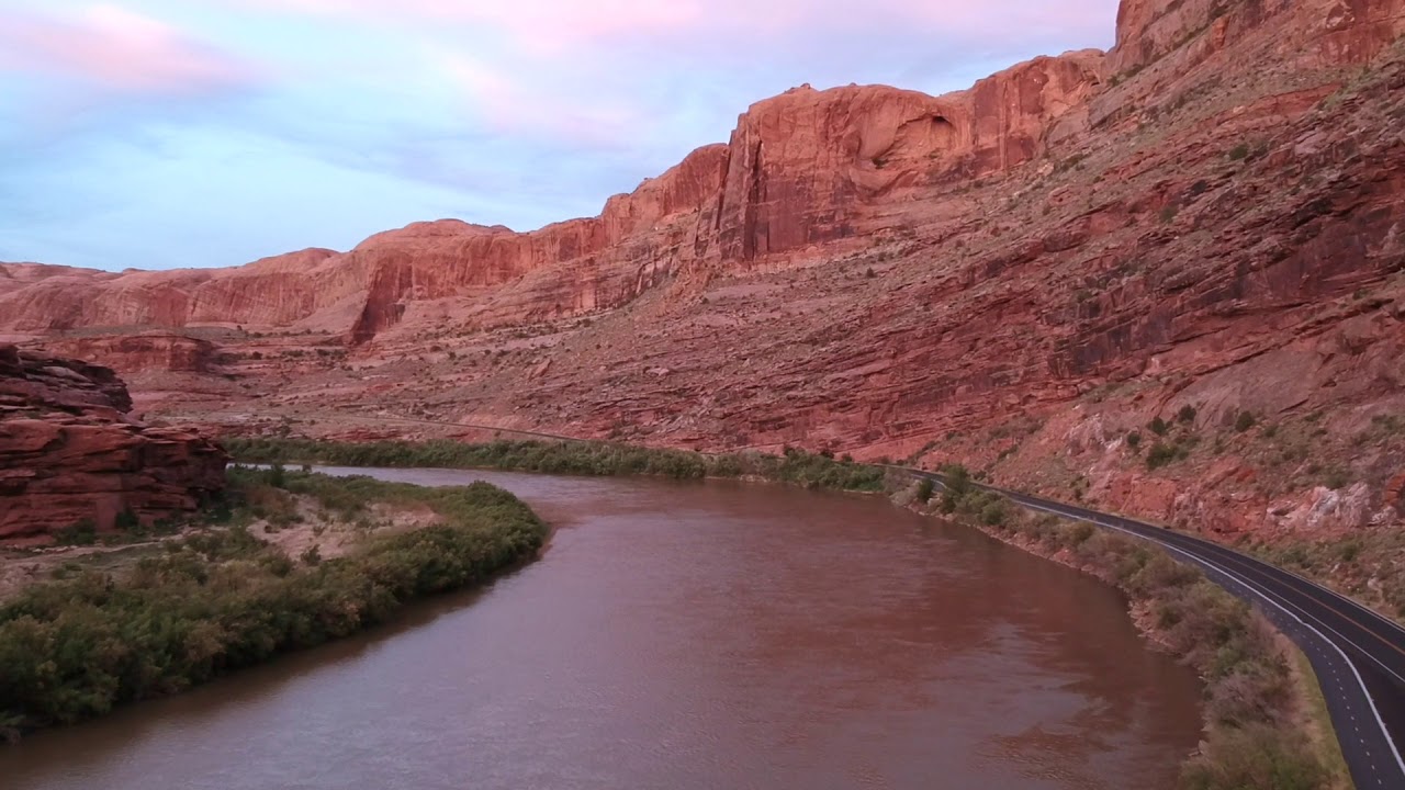 Moab Canyon Bike Pathway - YouTube