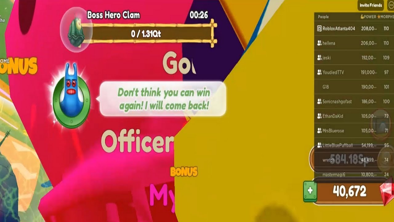 Spongebob Simulator defeating Man Ray boss - YouTube