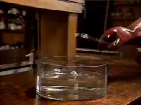 Caesium + Water to make Caesium Hydroxide + Hydrogen. Alkali metal ...