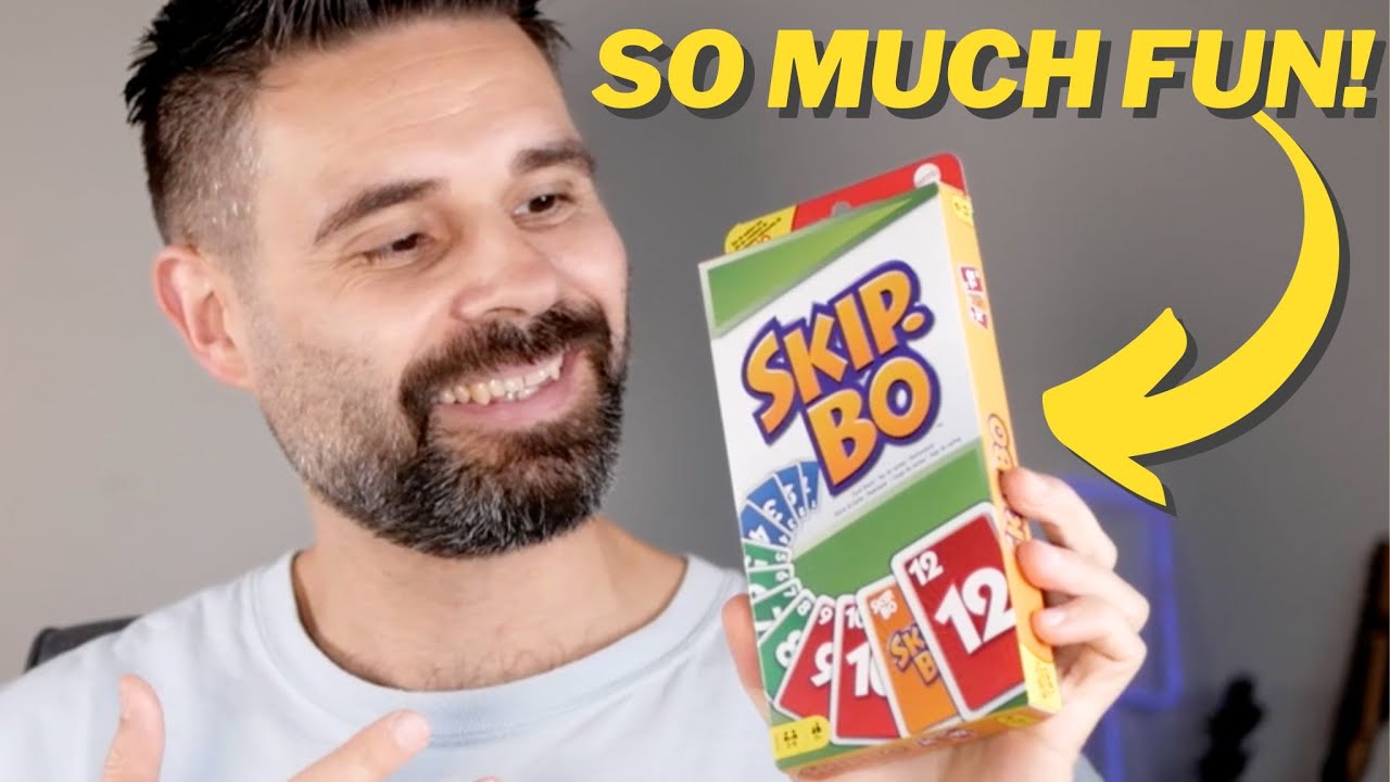 Family Fun! Skip Bo Card Game Review - YouTube