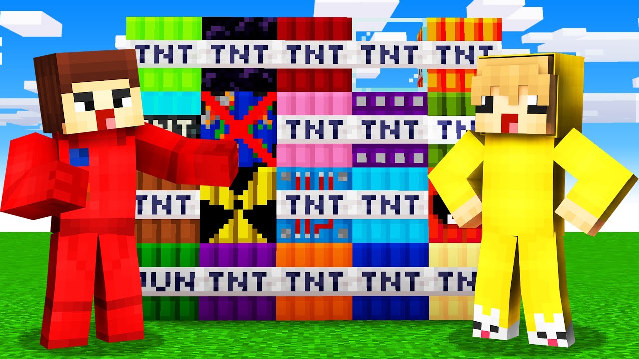 Minecraft: MORE TNT MOD (35 TNT EXPLOSIVES BATTLE) - Mod Showcase - YouTube