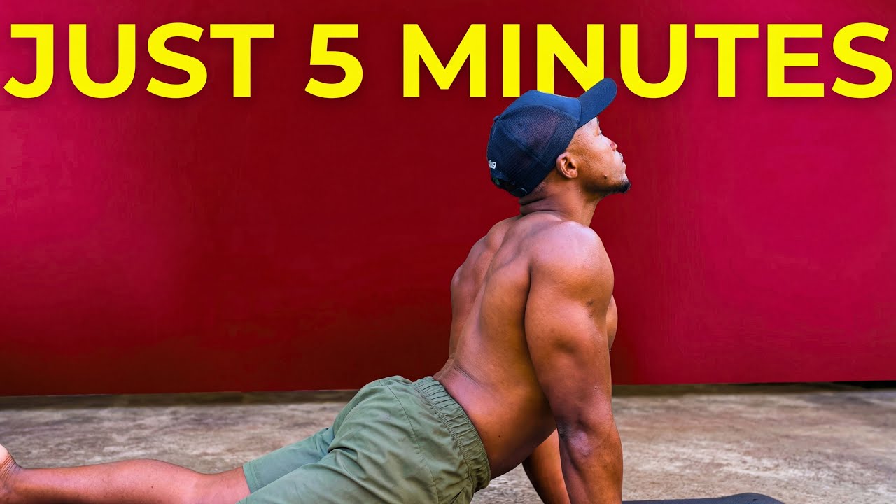 5 MINUTE MORNING STRETCHING EXERCISES - YouTube
