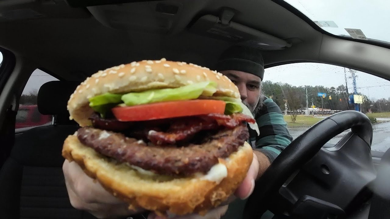 Burger King Candied Bacon Whopper review - YouTube