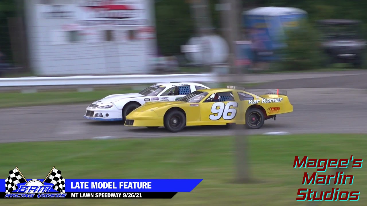 $3.5k to Win Late Model Feature - Mt. Lawn Speedway 9/26/21 - YouTube