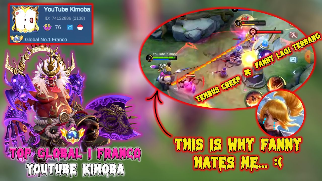 THIS IS WHY FANNY USER HATES ME :( - MLBB - YouTube