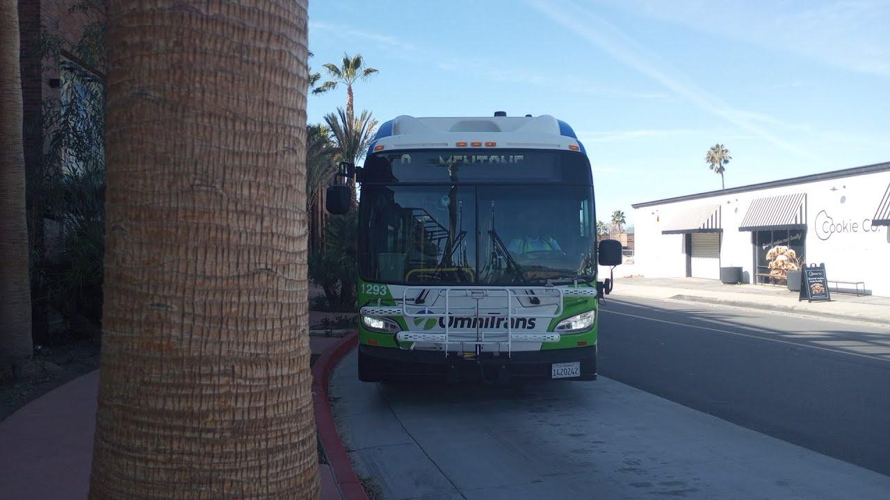 2014 OmniTrans New Flyer XN40 1293 - YouTube