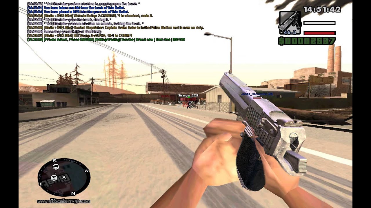 Officer Down Shooting -RCRP SAMP - YouTube