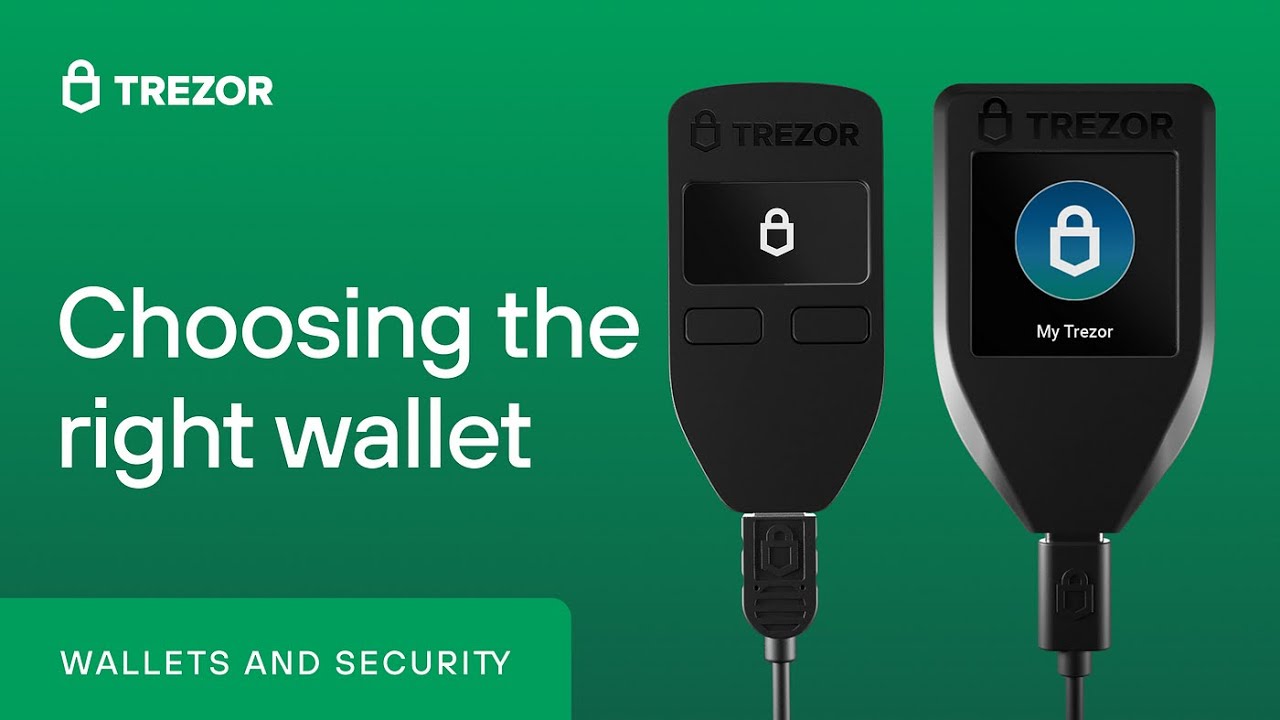 Trezor Cold Wallet Crypto - YouTube