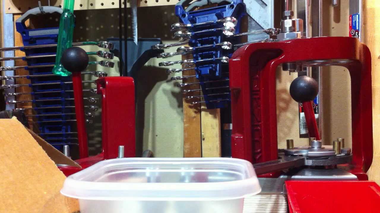 Semi-Progressive Bullet Reloading Step 1 - YouTube