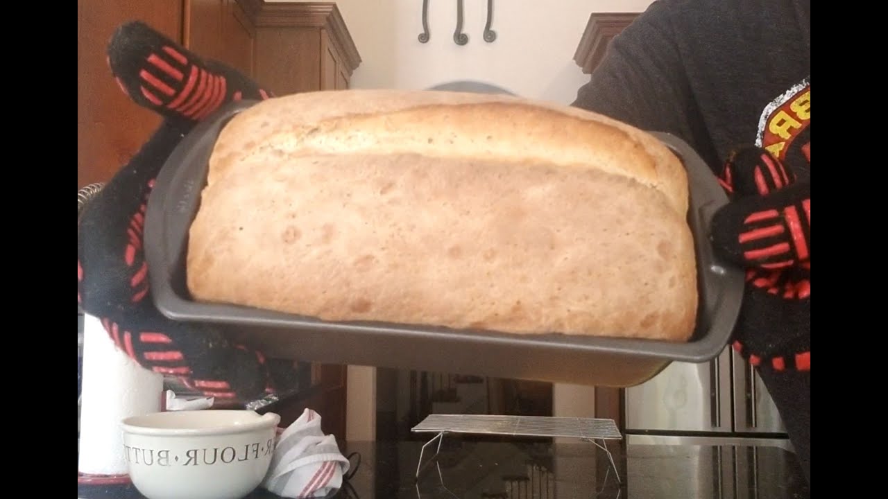 Baking basic white bread with profanity and alcohol - YouTube