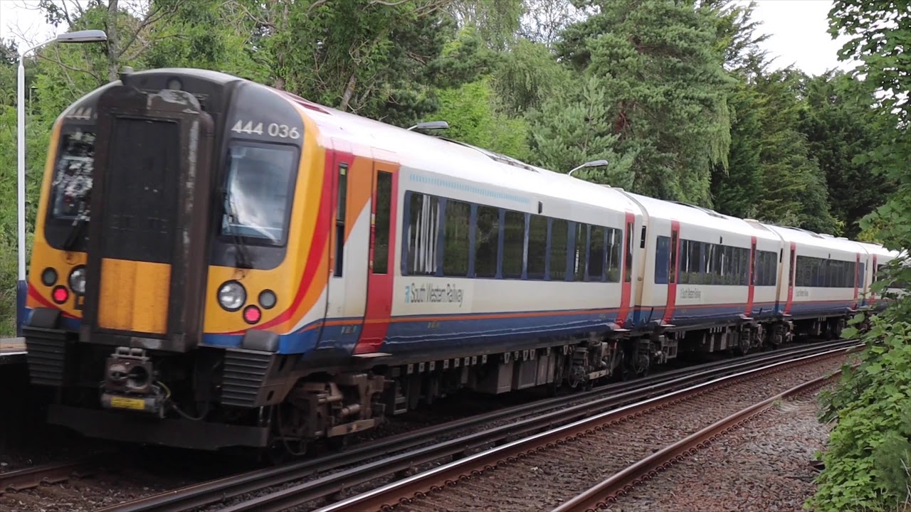 Trains at Ashurst New Forest 6/7/20 - YouTube