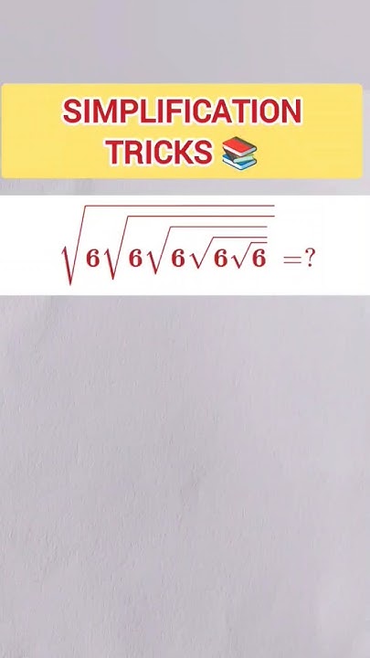 Simplification Tricks | Math Short Trick | #shortvideo #shorts #maths #viral #ytshorts # ...