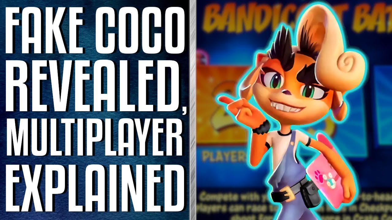 Crash Bandicoot 4: It's About Time - Fake Coco Revealed - Multiplayer ...