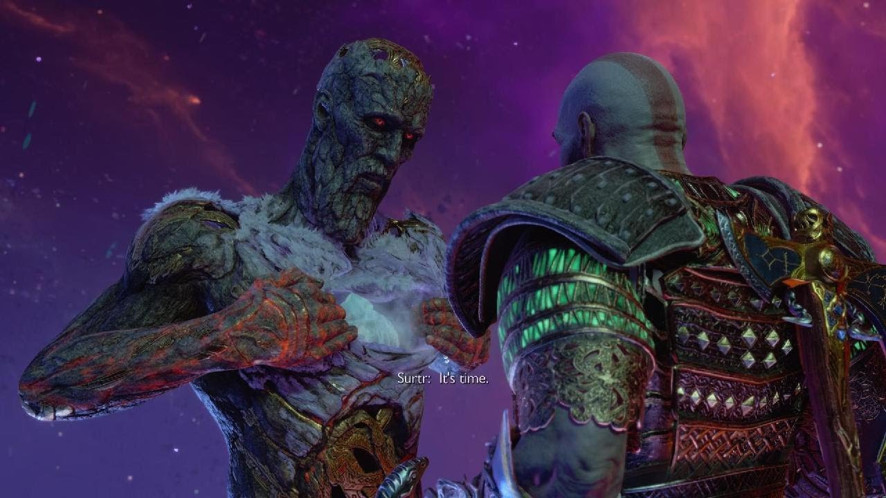God of War Ragnarök_Surtr becomes Ragnarok - YouTube