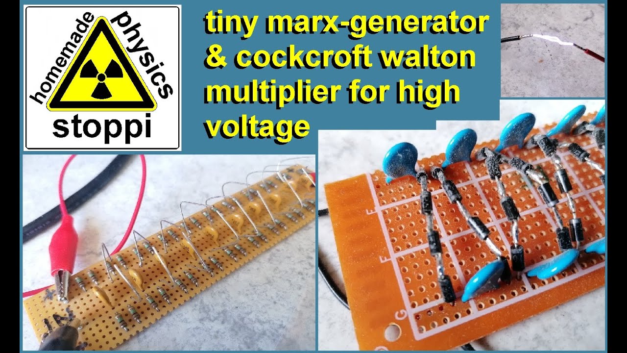 Tiny marx-generator and cockcroft walton multiplier - kleiner ...